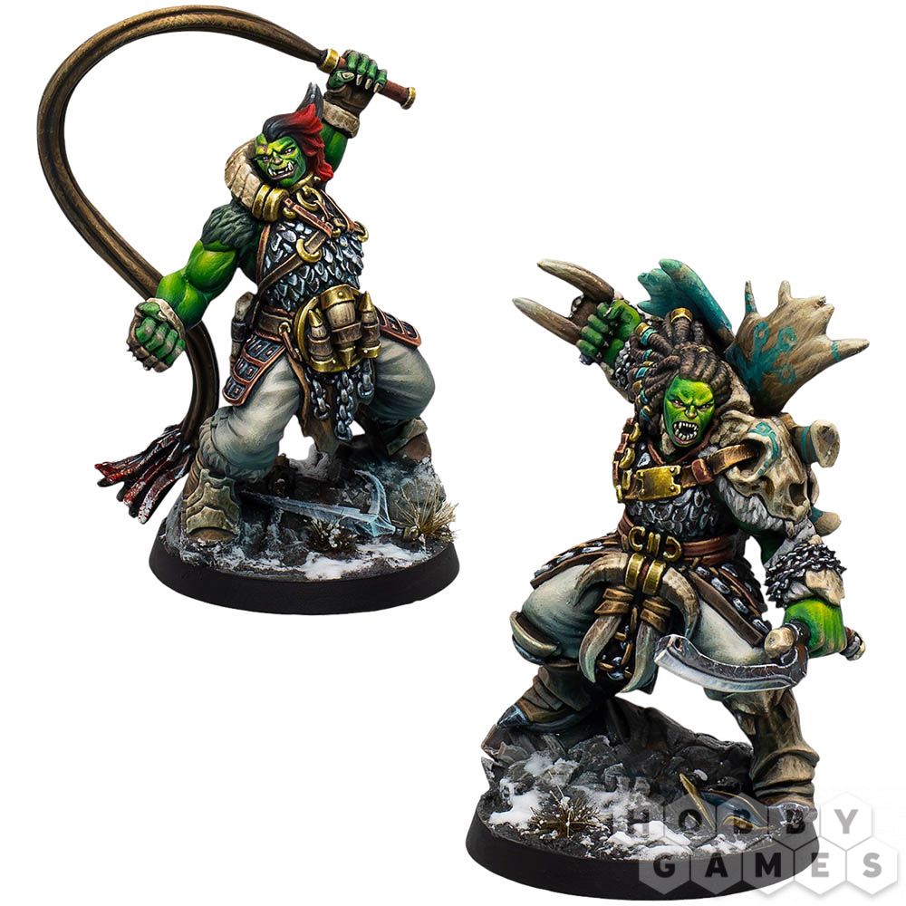 Warcrow. Northern Tribes: Orc Officers