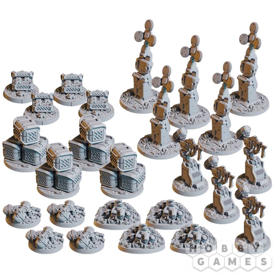 Infinity Deathmatch: TAG Raid. Scenery Pack | Купить настольную игру в ...