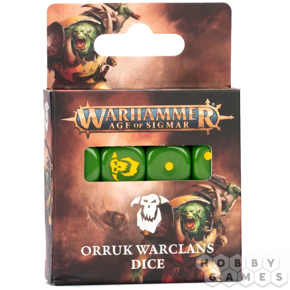 Orruk Warclans Dice Set | Купить настольную игру в магазинах Hobby Games