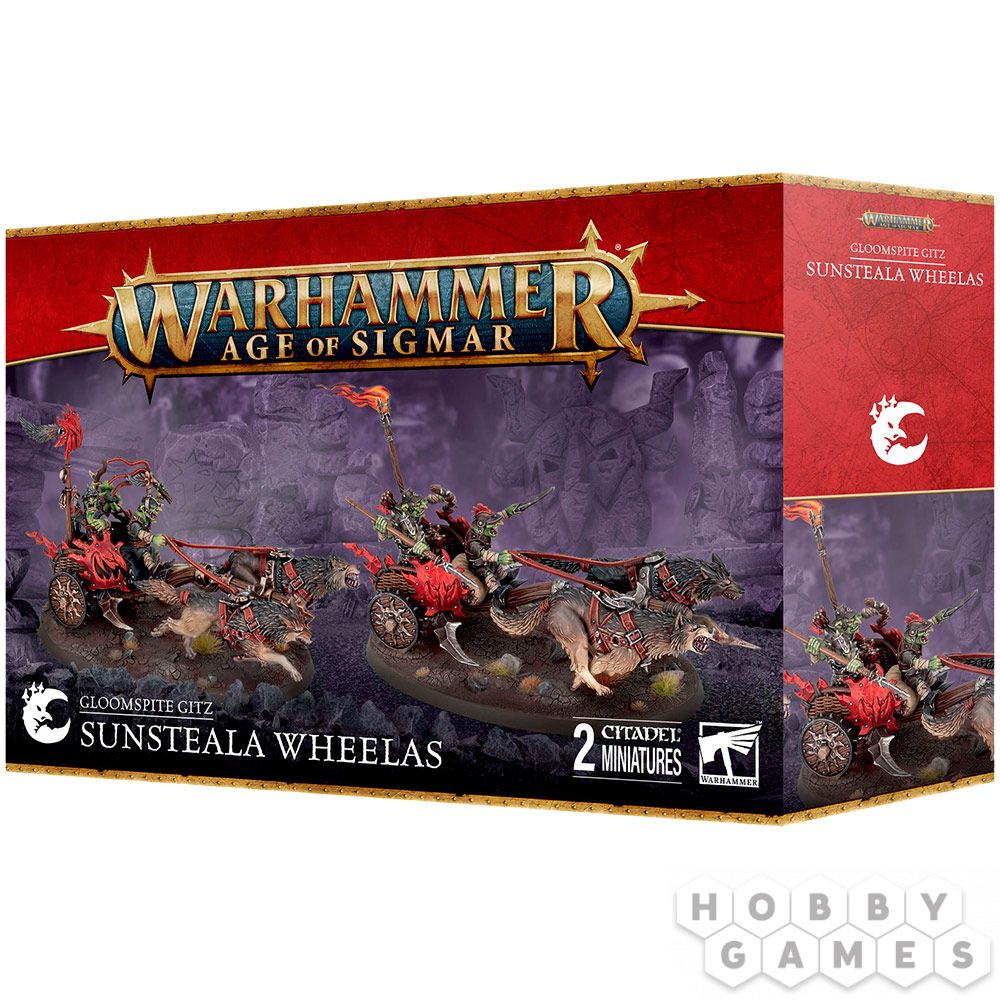 Gloomspite Gitz: Sunsteala Wheelas | Купить настольную игру в магазинах ...