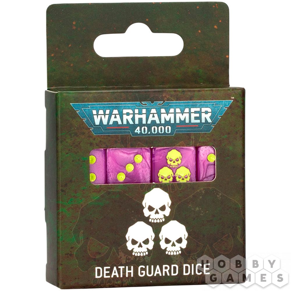 Death Guard Dice Set | Купить настольную игру в магазинах Hobby Games
