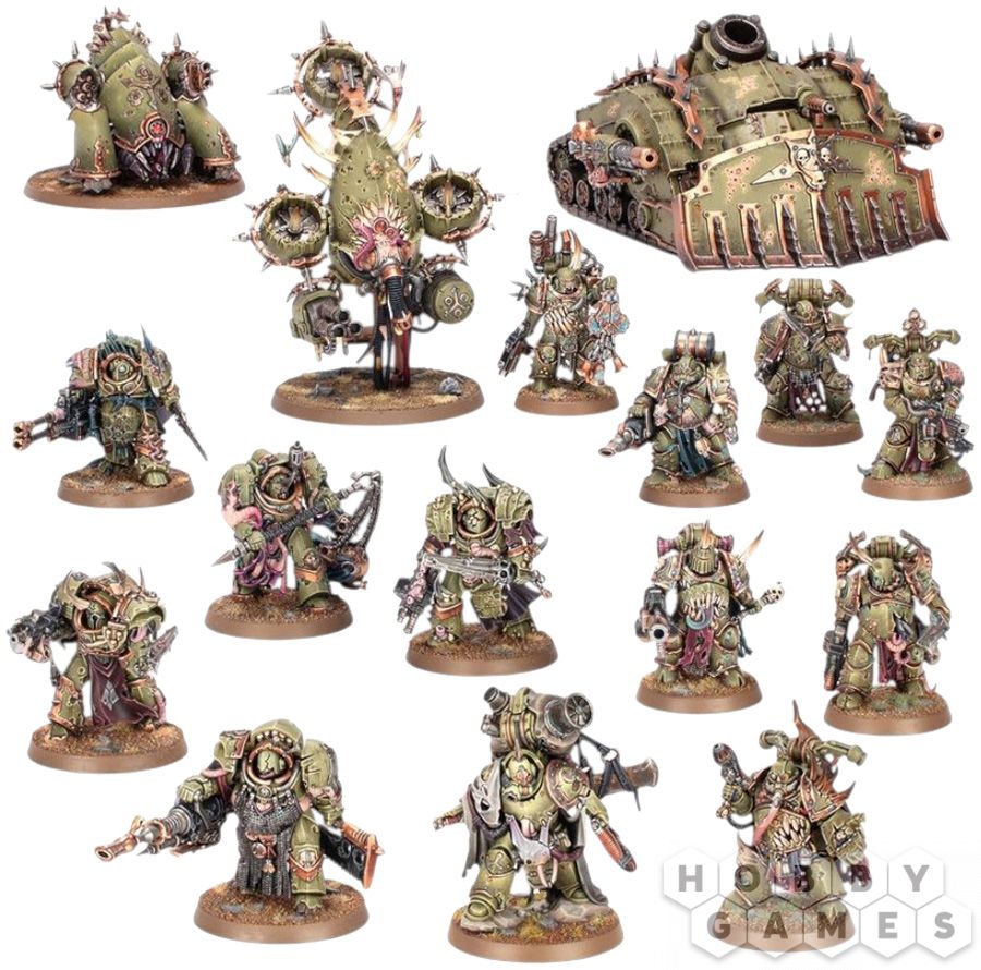 Death Guard Battleforce: Poxwrought Vector | Купить настольную игру в ...