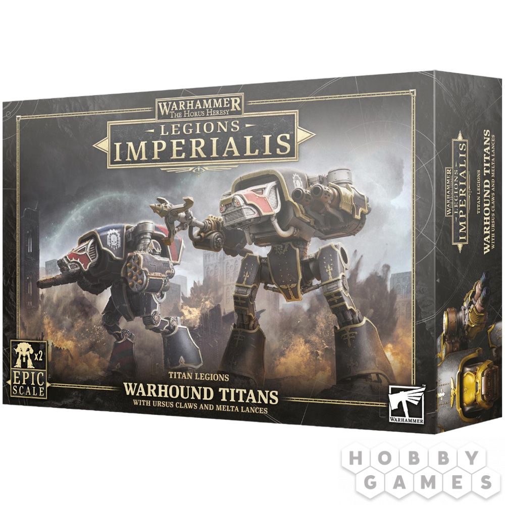 Warhammer 30,000: Legions Imperialis Warhound Titans with Ursus Claws