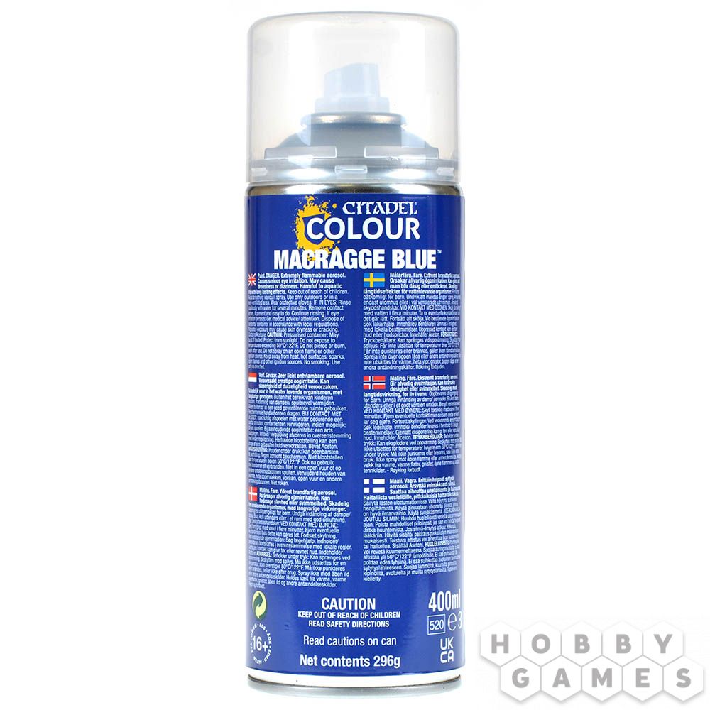 Краска Spray: Macragge Blue | Купить настольную игру в магазинах Hobby ...