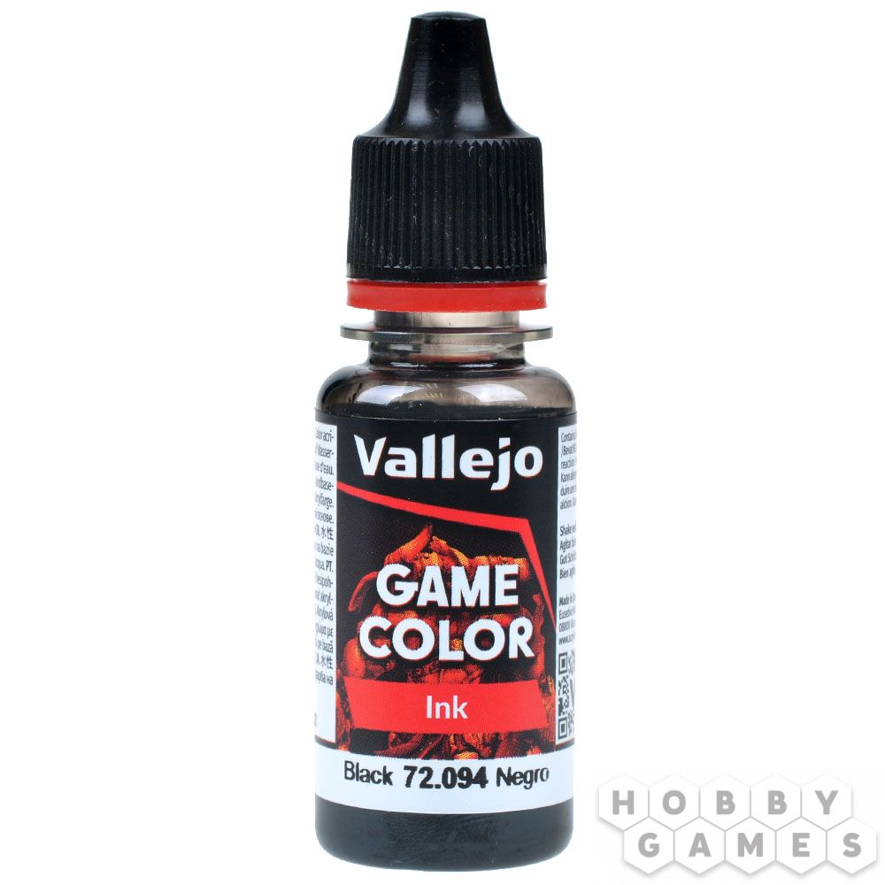 Краска Vallejo Game Color: Black 72.094 | Купить настольную игру в ...
