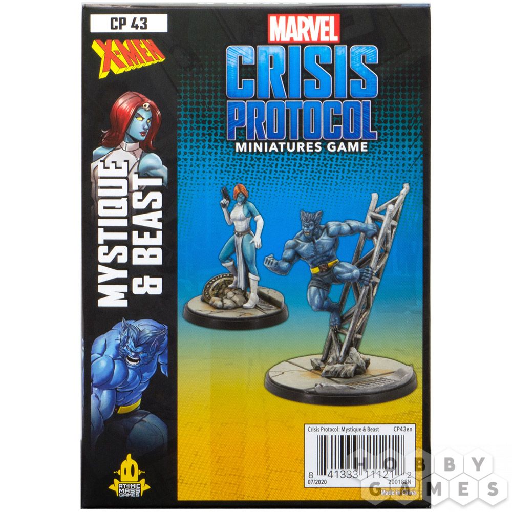 Marvel Crisis Protocol: Mystique and Beast | Купить настольную игру в ...