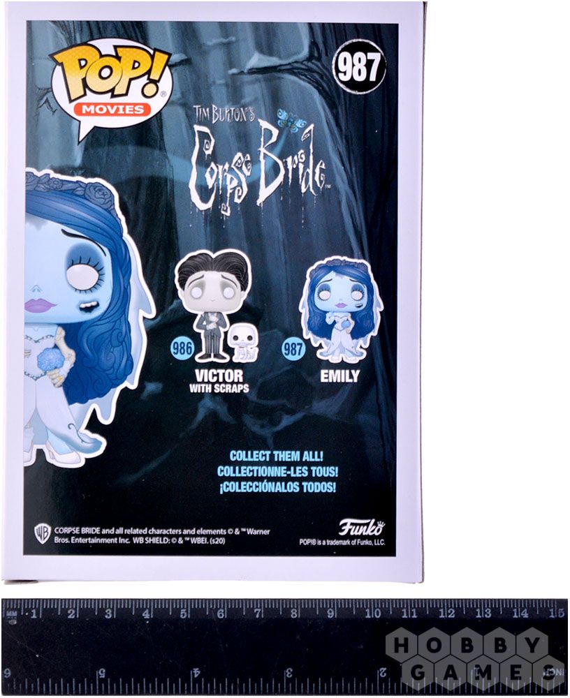Фигурка Funko POP! Movies. Tim Burton's Corpse Bride: Emily 987