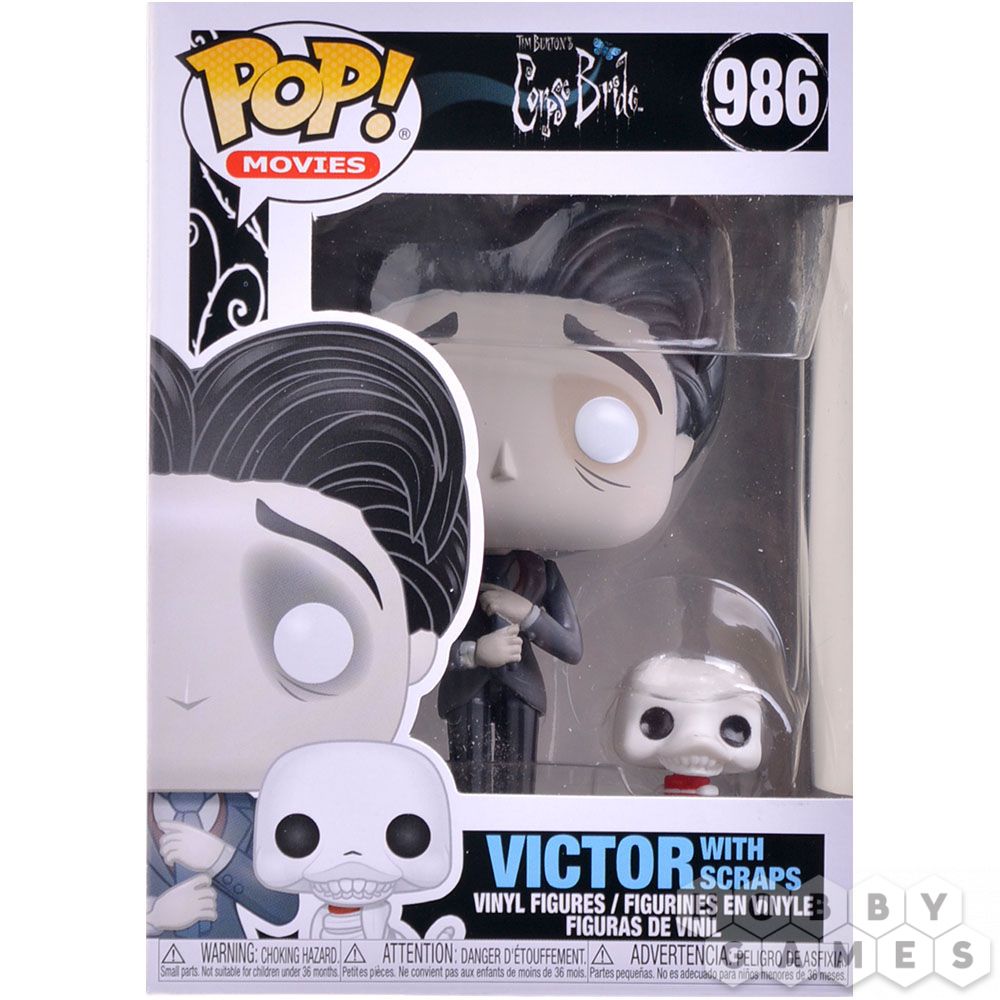 Funko POP Tim Burton's Corpse Bride: Victor With Scraps 986 купить по ...