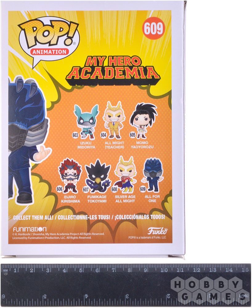 Фигурка Funko POP! Animation. My Hero Academia: All For One 609