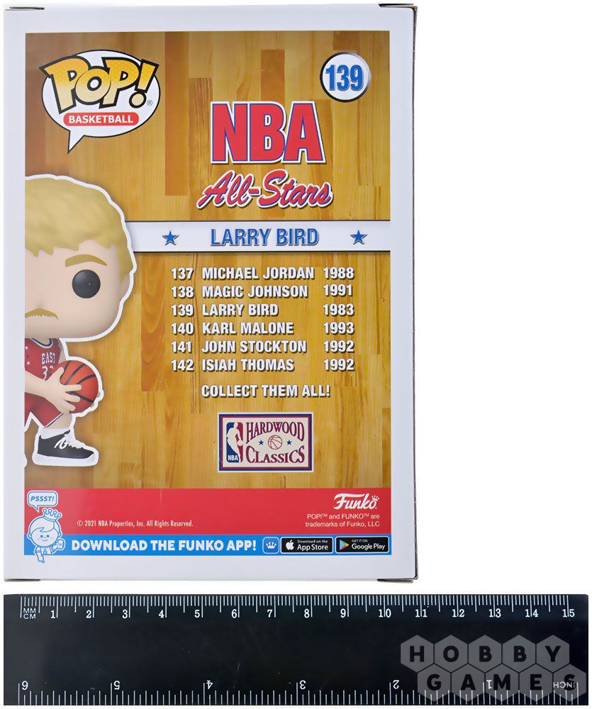 Фигурка Funko POP! Basketball. NBA All-Star: Larry Bird 139 | Купить ...