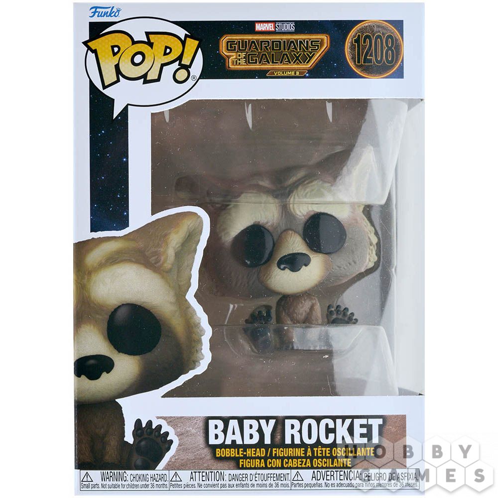 Фигурка Funko POP! Marvel Guardians of the Galaxy: Baby Rocket 1208 ...