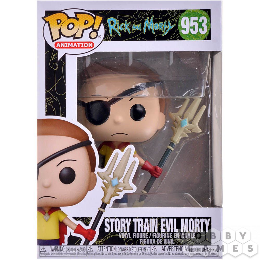 Фигурка Funko POP! Animation. Rick and Morty: Story Train Evil Morty ...