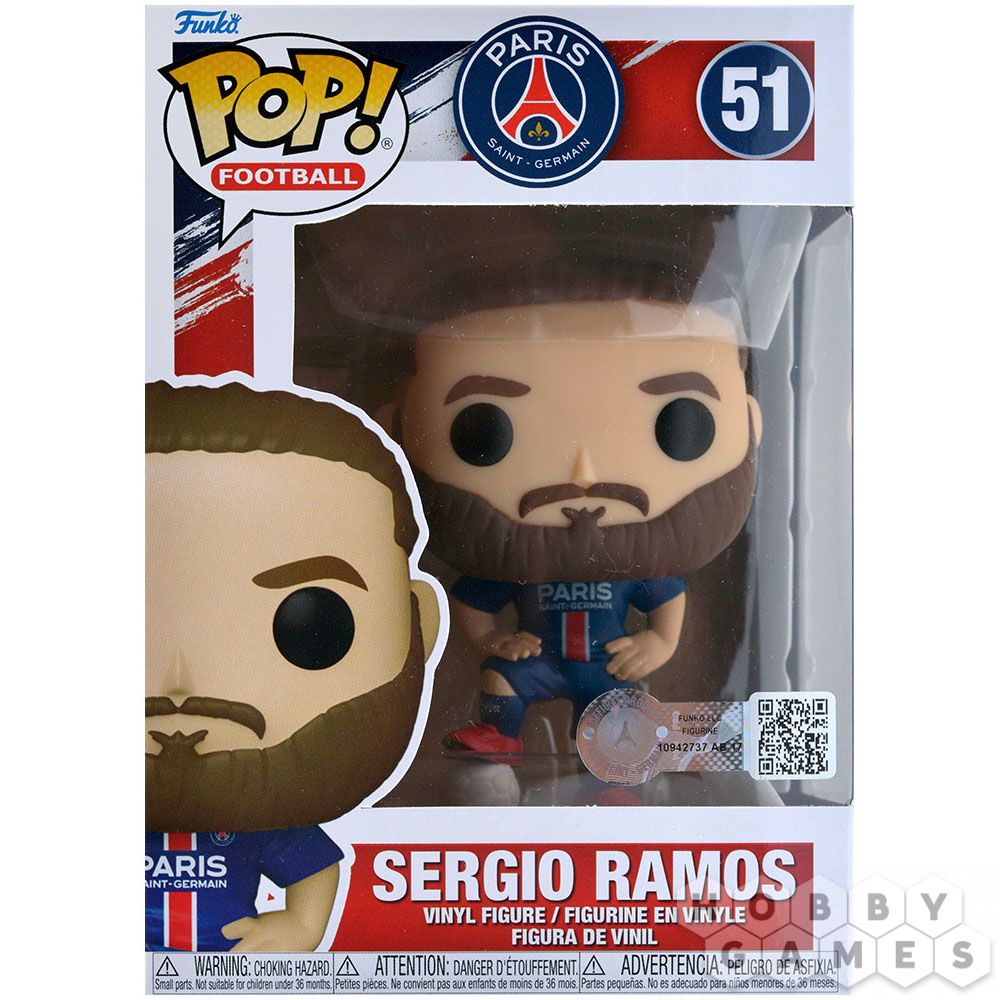 Фигурка Funko POP! Football. Paris Saint-Germain: Sergio Ramos 51 ...