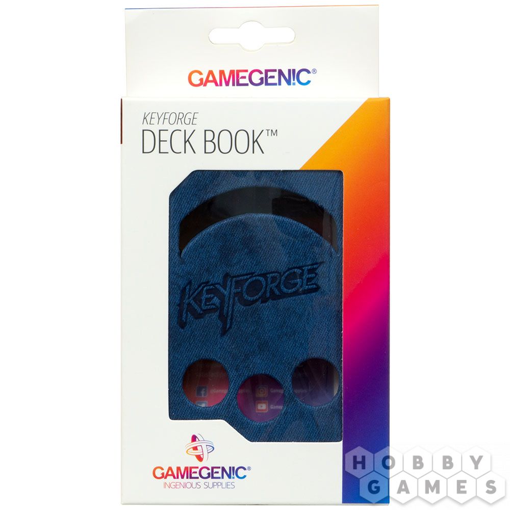 Коробочка Gamegenic KeyForge Deck Book: Blue | Купить настольную игру в ...