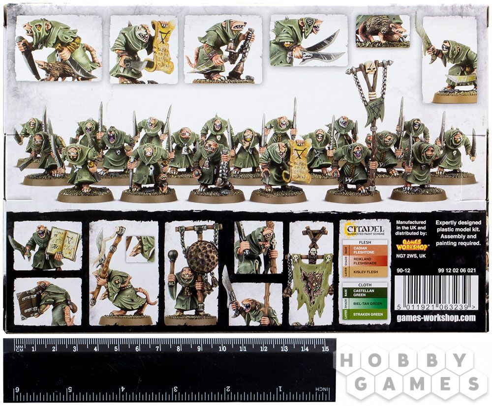 Skaven Pestilens Plague Monks