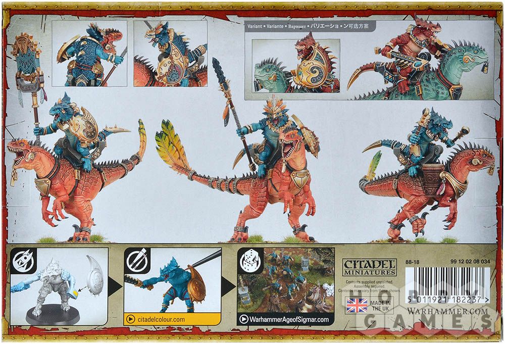 Seraphon: Aggradon Lancers
