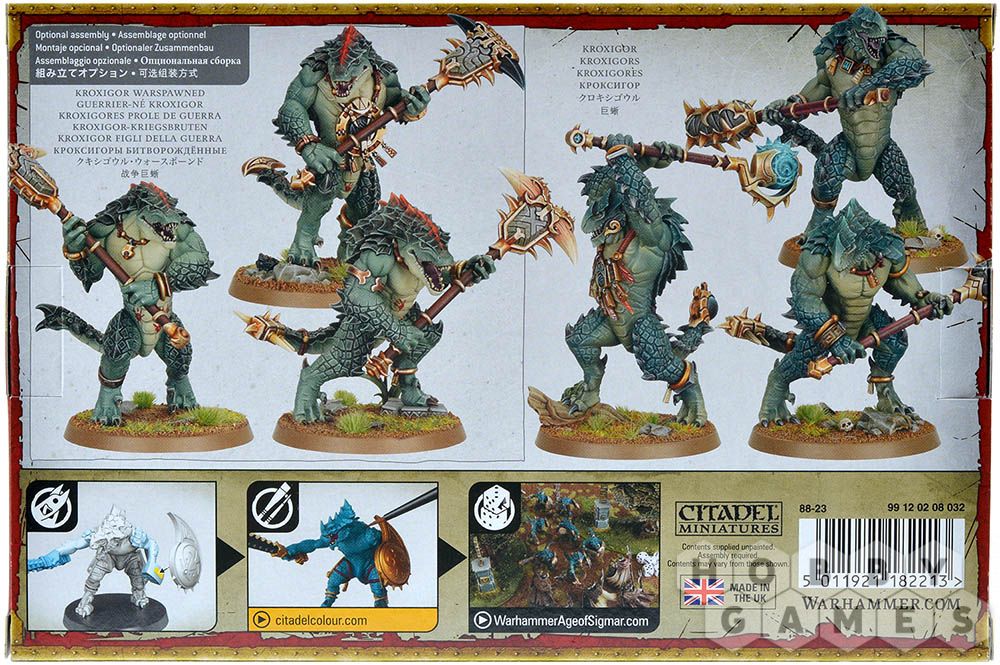 Seraphon: Kroxigor | Купить настольную игру в магазинах Hobby Games