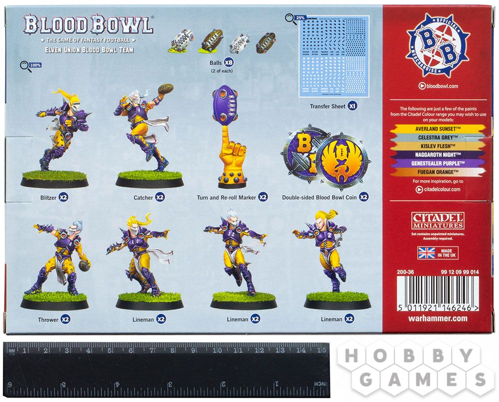 Blood Bowl: Elven Union Team | Купить настольную игру в магазинах Hobby ...