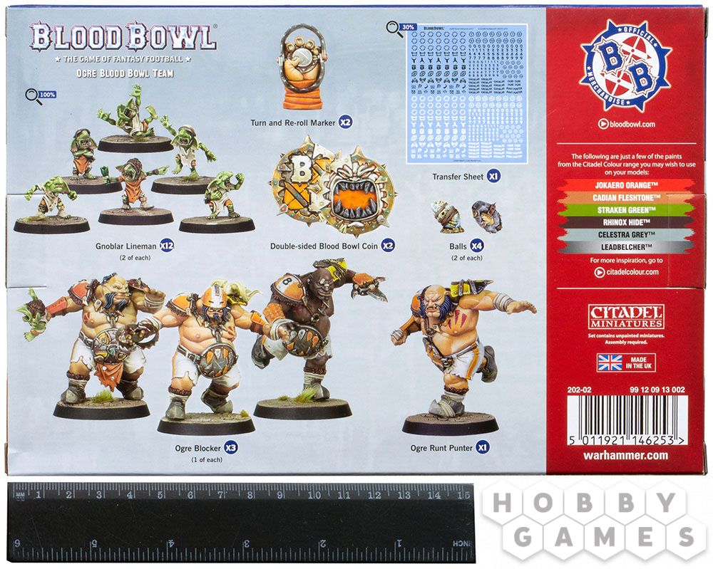Blood Bowl: Ogre Team | Купить настольную игру в магазинах Hobby Games