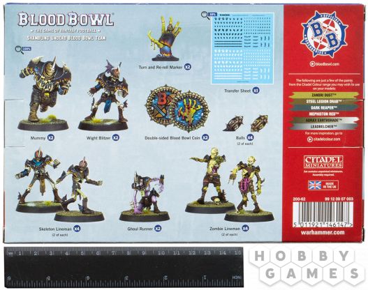 Купить Blood Bowl: Shambling Undead Team в магазине Hobby Games