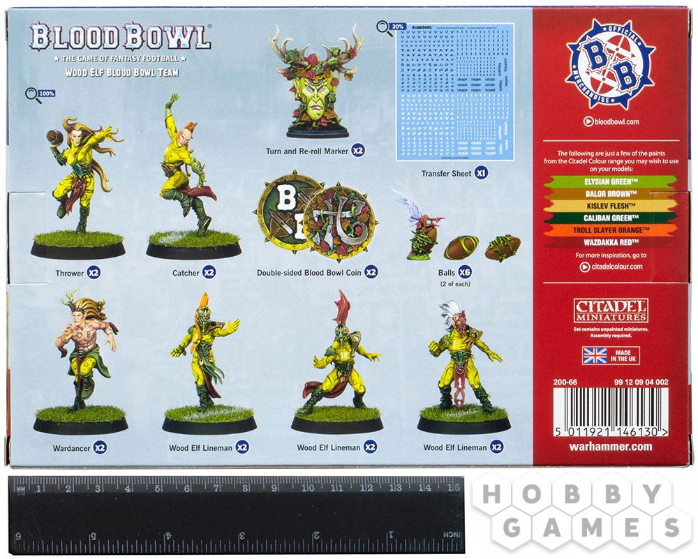 Blood Bowl: Wood Elf Team | Купить настольную игру в магазинах Hobby Games
