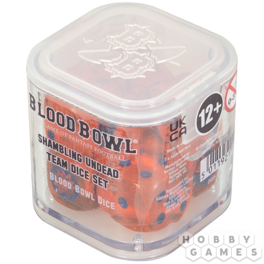 Blood Bowl: Shambling Undead Dice Set | Купить настольную игру в ...