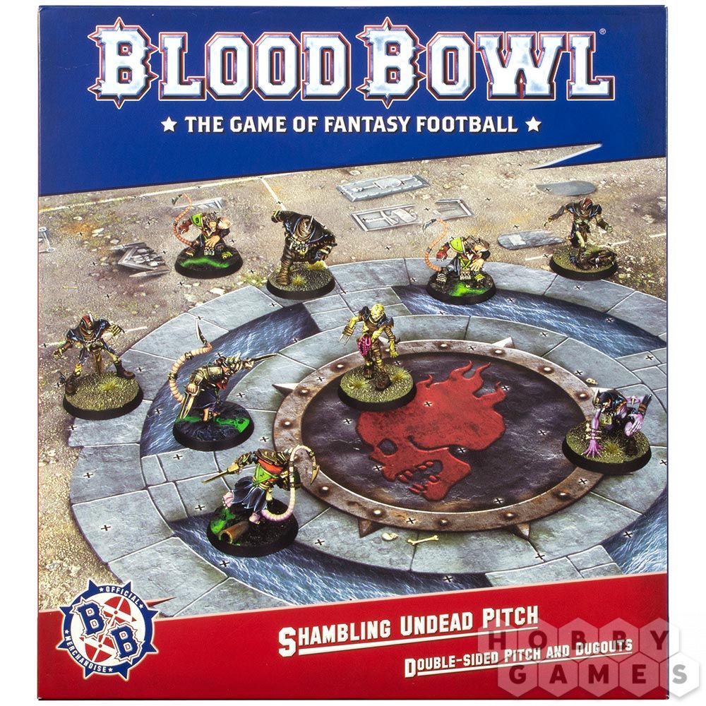 Blood Bowl: Shambling Undead Pitch and Dugouts | Купить настольную игру ...