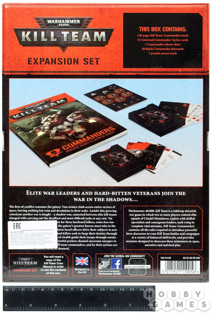 Kill Team: Commanders Expansion Set | Купить настольную игру в ...