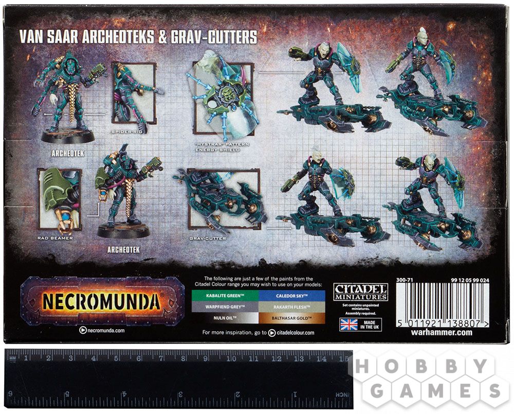 Necromunda: Van Saar Archeoteks and Grav-Cutters
