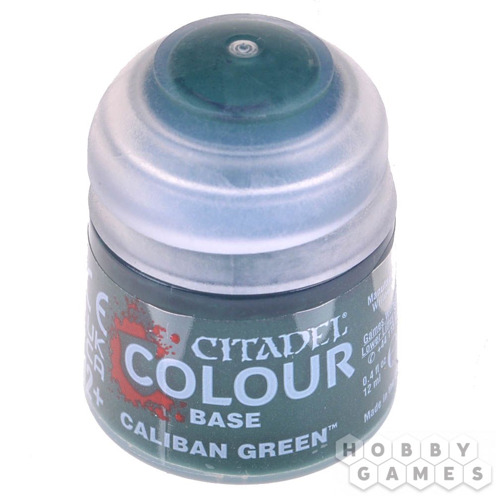 Краска Base: Caliban Green (12 мл) (2022) | Купить настольную игру в ...