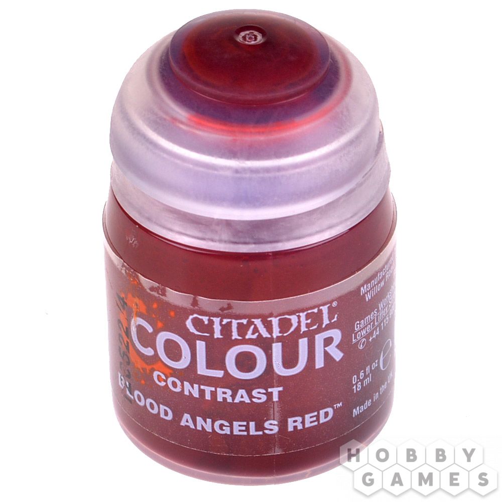 Краска Contrast: Blood Angels Red (18 мл) (2022) | Купить настольную ...