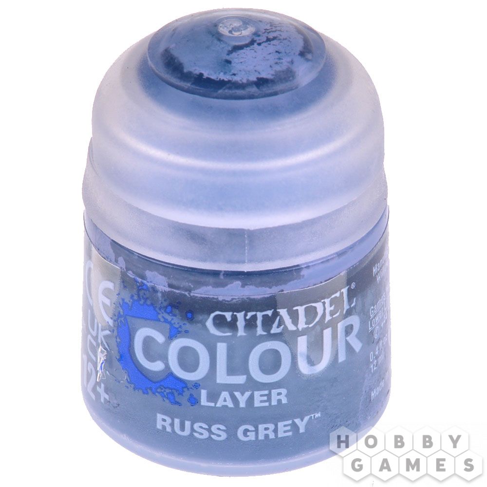 Краска Layer: Russ Grey (12 мл) (2022) | Купить настольную игру в ...