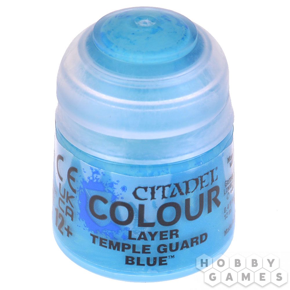Краска Layer: Temple Guard Blue (12 мл) (2022) | Купить настольную игру ...