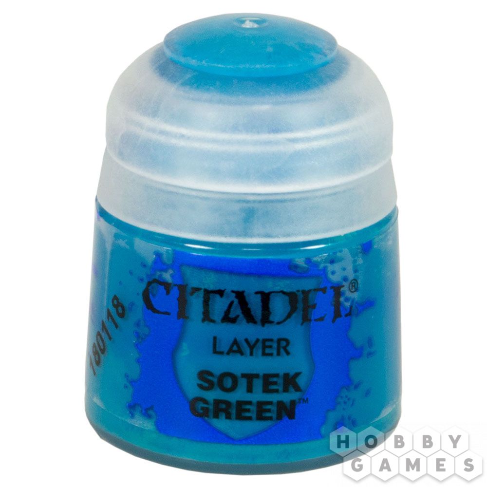 Краска Layer: Sotek Green | Купить настольную игру в магазинах Hobby Games