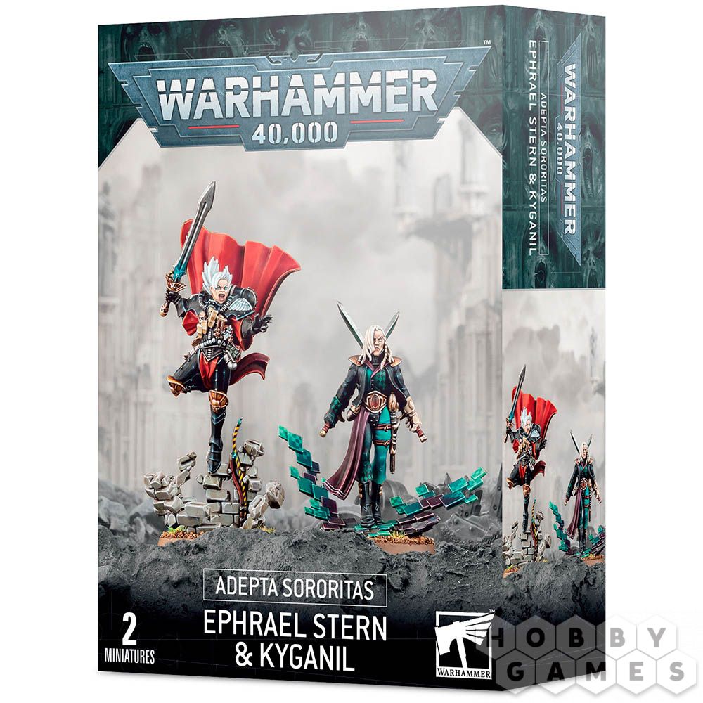 Adepta Sororitas: Ephrael Stern & Kyganil (2022) | Купить настольную ...