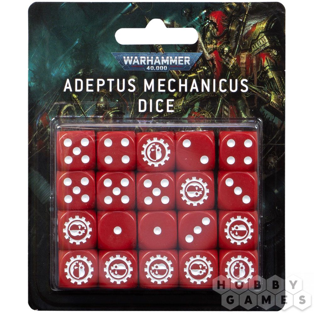 Adeptus Mechanicus Dice Set | Купить настольную игру в магазинах Hobby ...