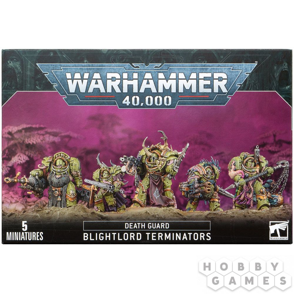 Death Guard: Blightlord Terminators | Купить настольную игру в ...