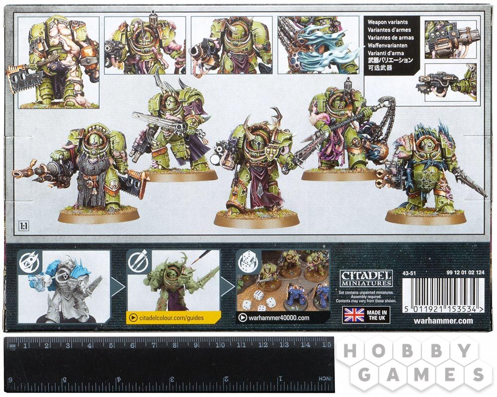 Death Guard: Blightlord Terminators | Купить настольную игру в ...