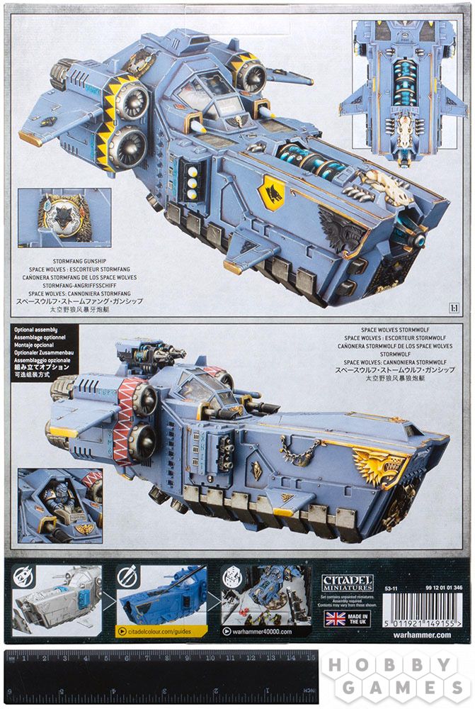 Space Wolves Stormfang Gunship