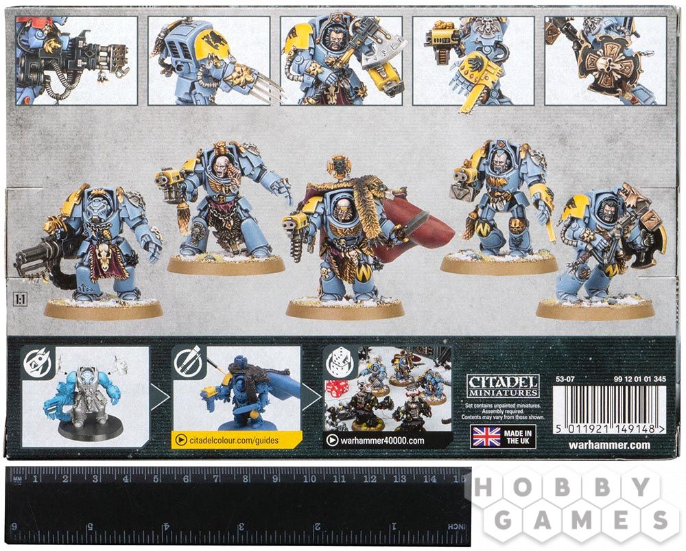 Space Wolves Wolf Guard Terminators | Купить настольную игру в ...