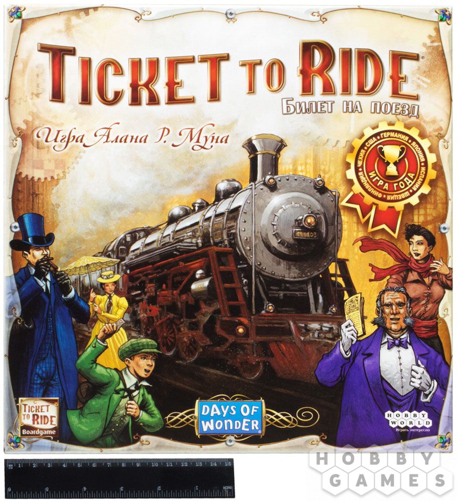 Ticket to Ride: Америка | Купить настольную игру в магазинах Hobby Games