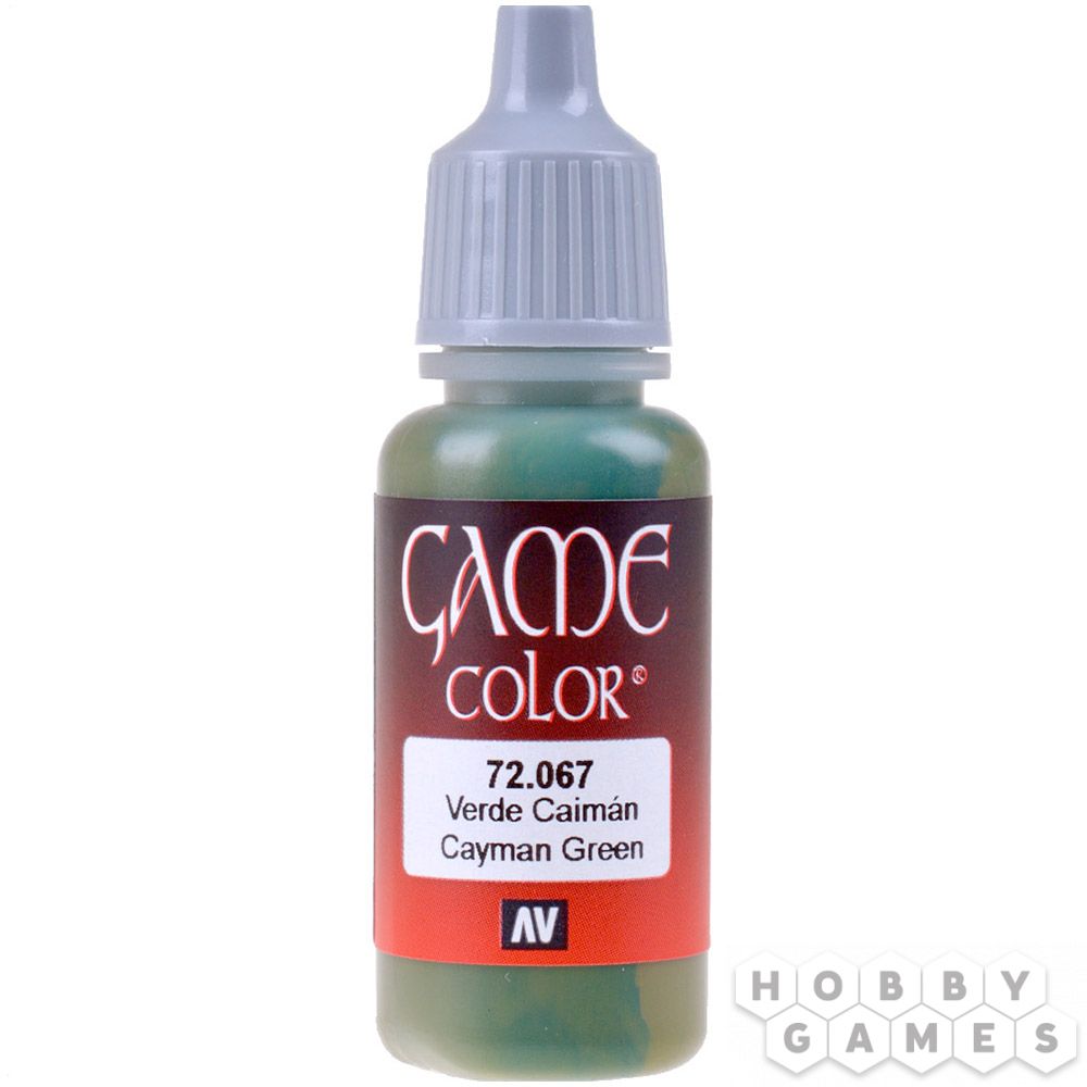 Краска Vallejo Game Color: Cayman Green 72.067 | Купить настольную игру ...