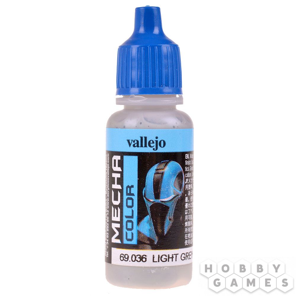 Краска Vallejo Mecha Color: Light Grey 69.036 | Купить настольную игру ...