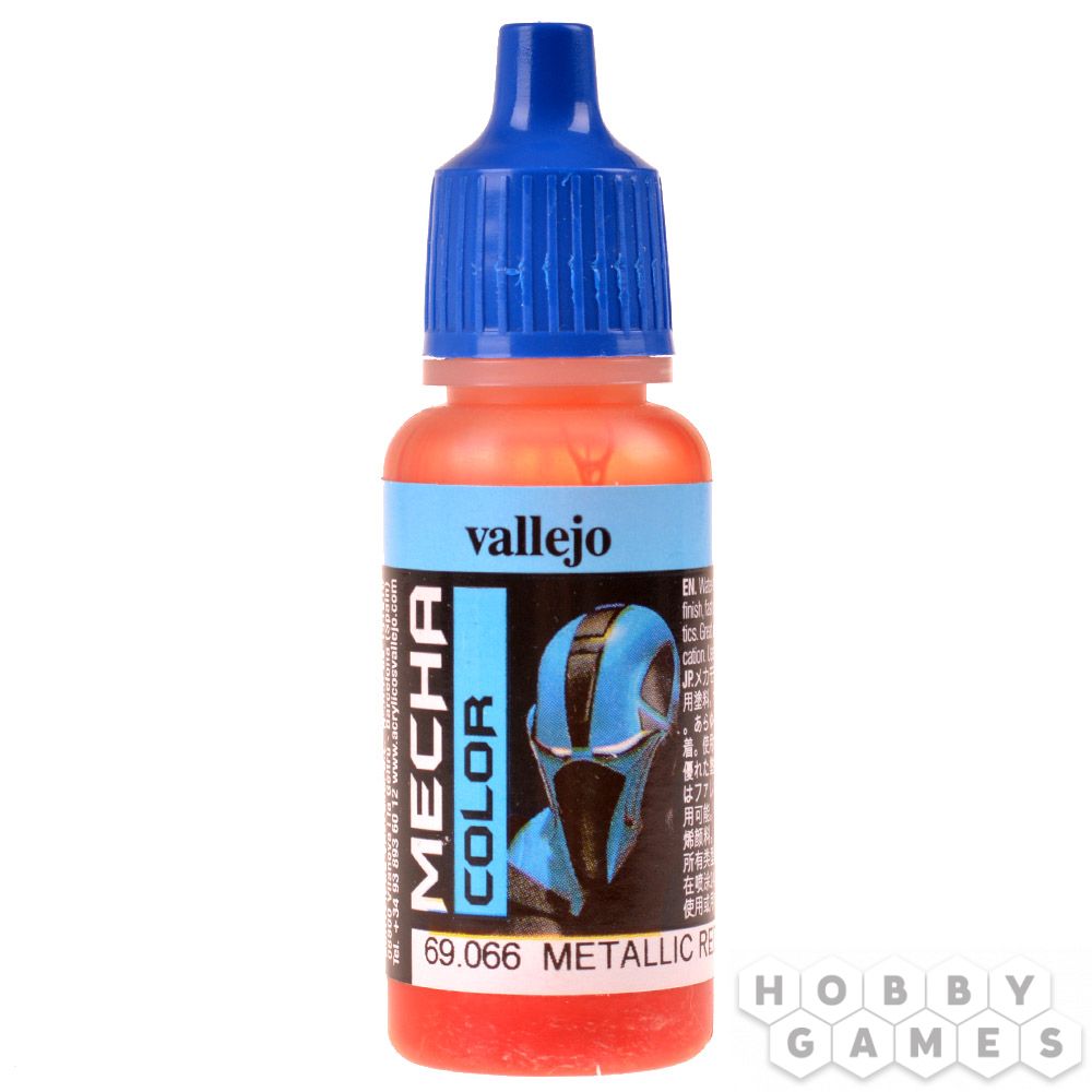 Краска Vallejo Mecha Color: Metallic Red 69.066 | Купить настольную ...