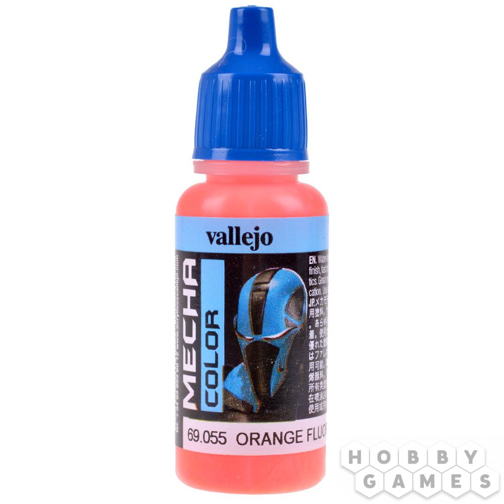Краска Vallejo Mecha Color: Orange Fluo 69.055 | Купить настольную игру ...
