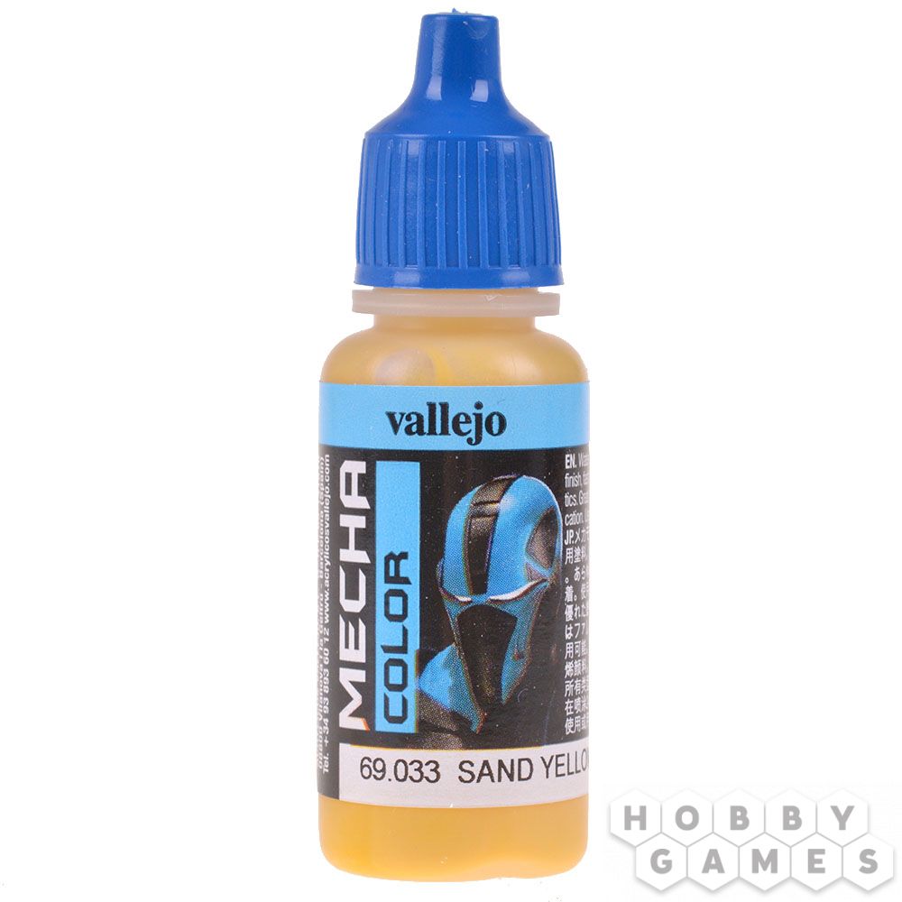 Краска Vallejo Mecha Color: Sand Yellow 69.033 | Купить настольную игру ...