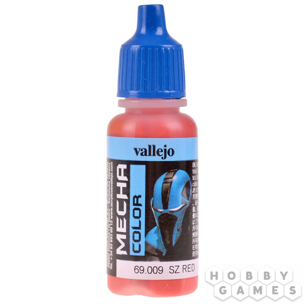Краска Vallejo Mecha Color: SZ Red 69.009 | Купить настольную игру в ...