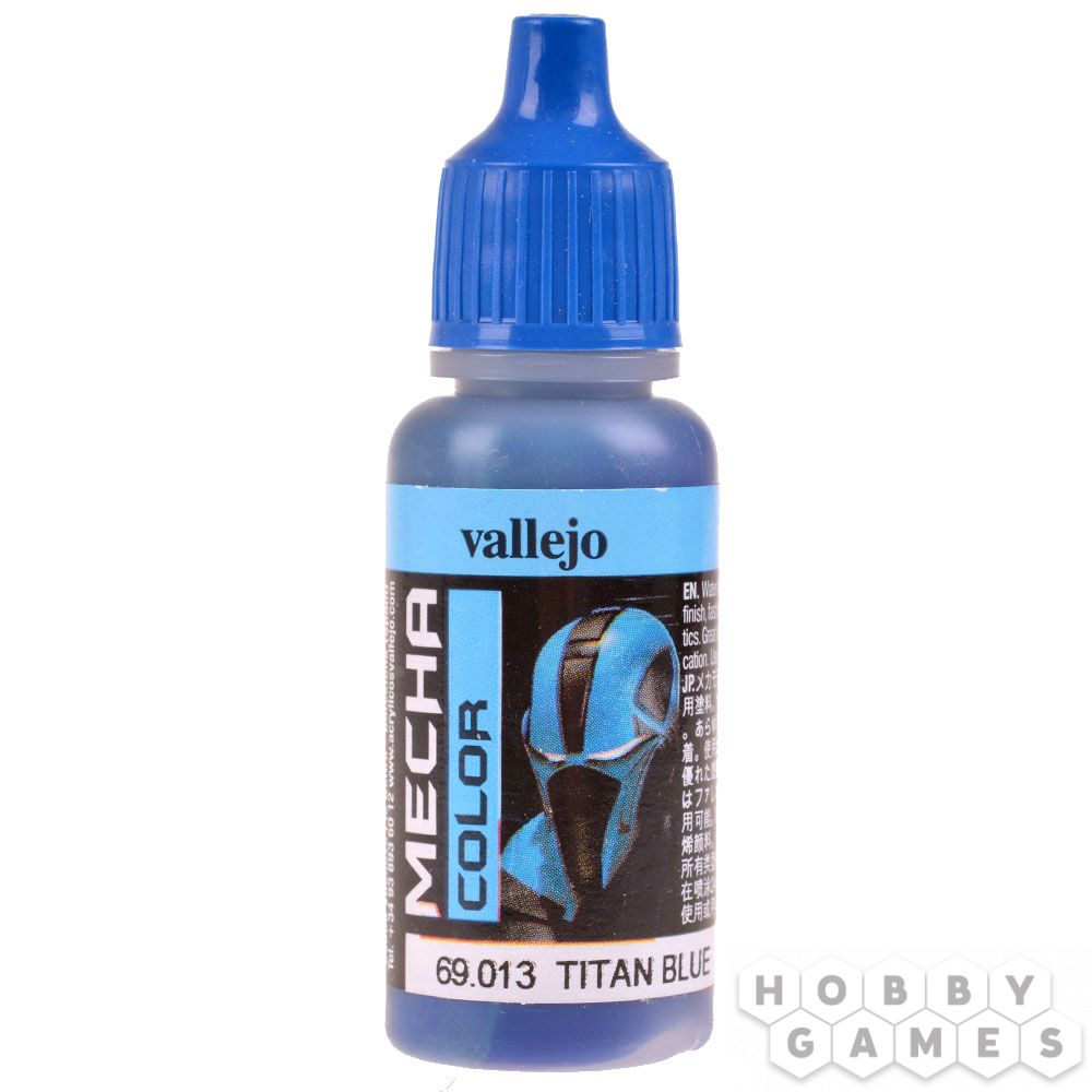 Краска Vallejo Mecha Color: Titan Blue 69.013 | Купить настольную игру ...