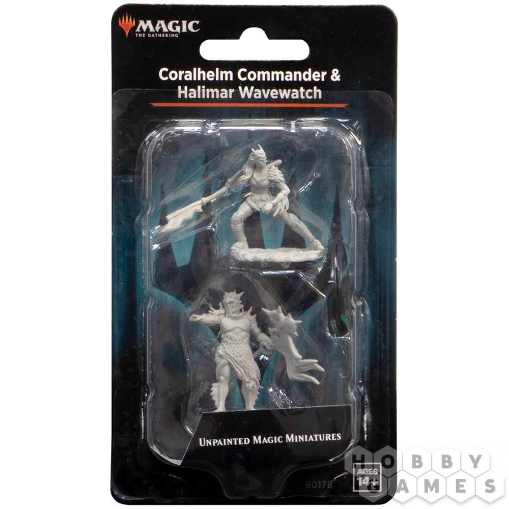 Magic: The Gathering. Miniatures: Coralhelm Commander and Halimar Wavewatch | Купить настольную ...