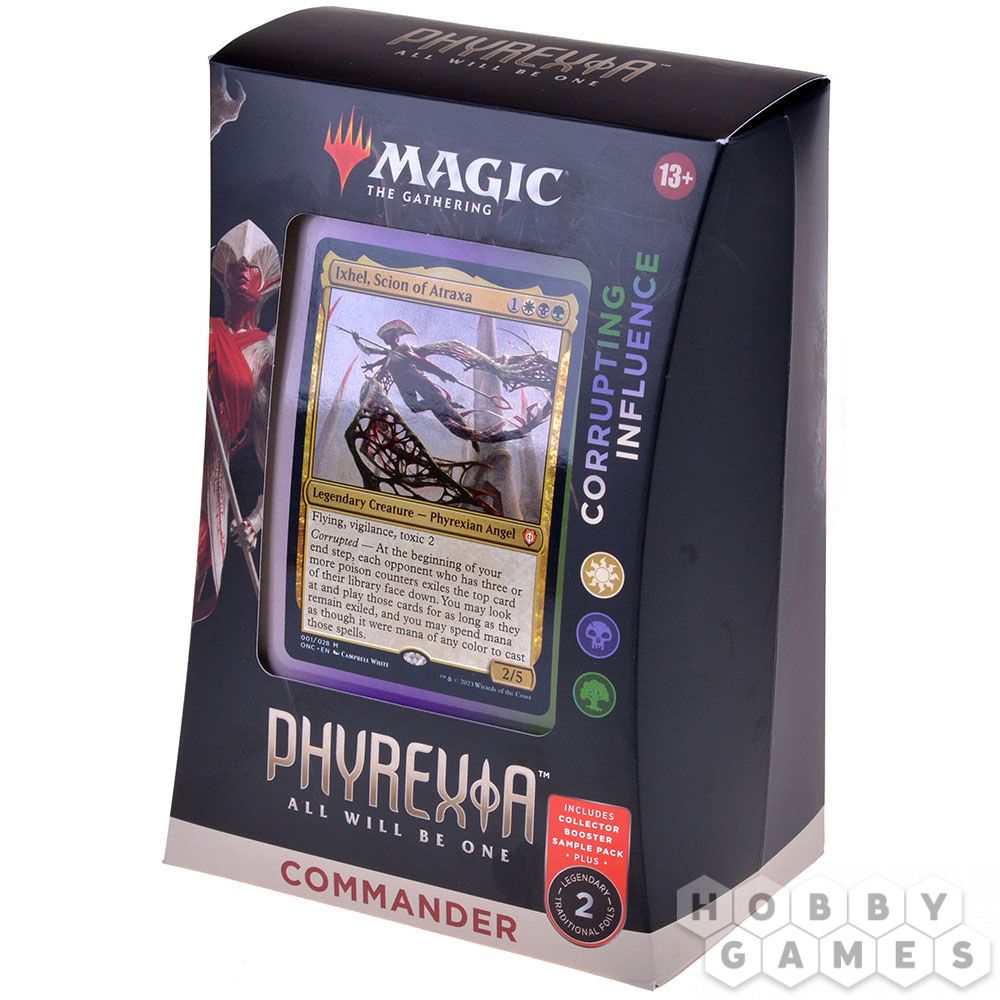MTG. Phyrexia: All Will Be One. Commander: Corrupting Influence